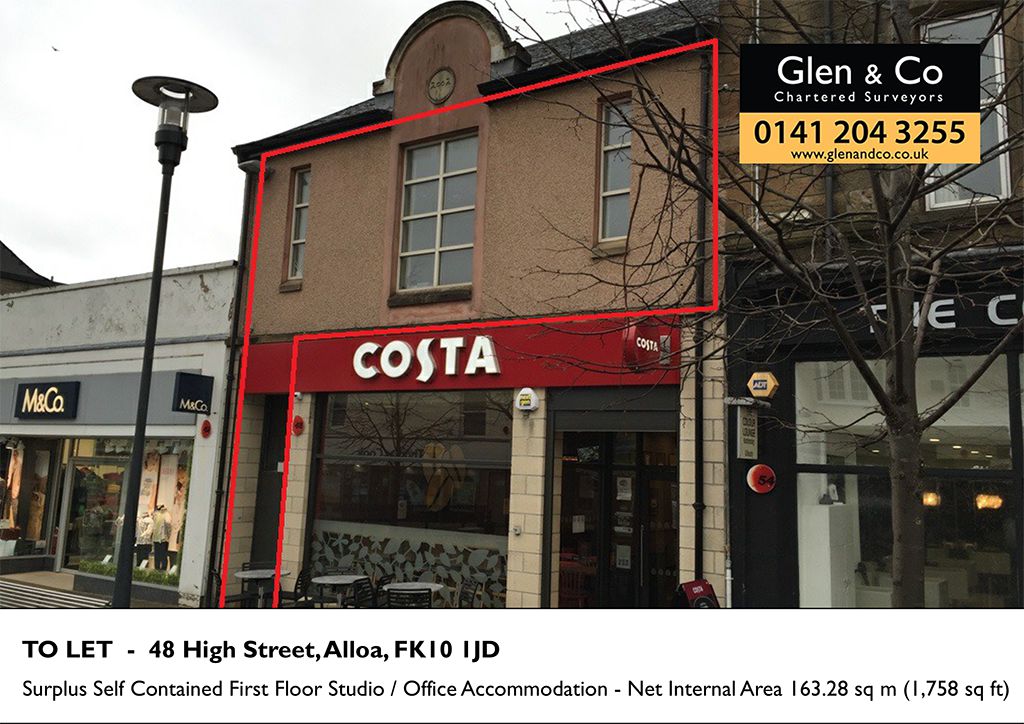 Available Shop & Commercial Property Units to let in West Central Scotland